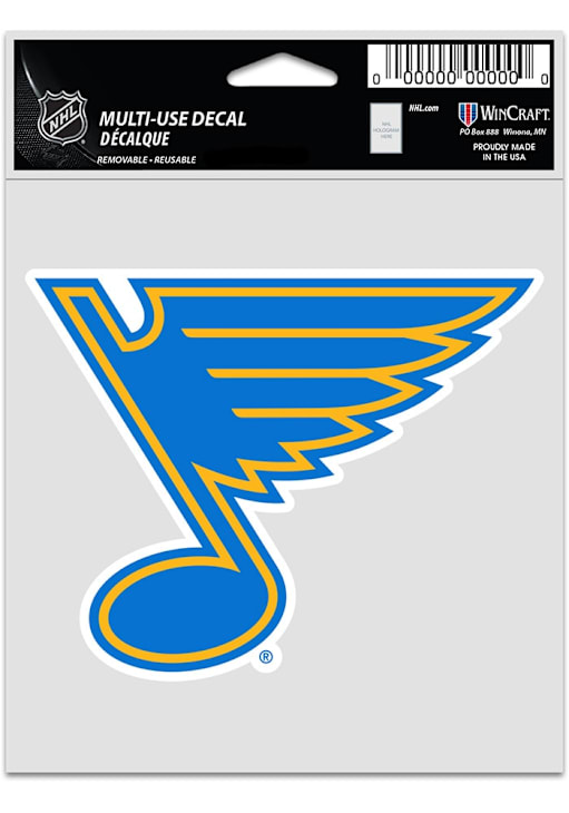 St Louis Blues BLUE 375x5 Logo Auto Decal - 480887947