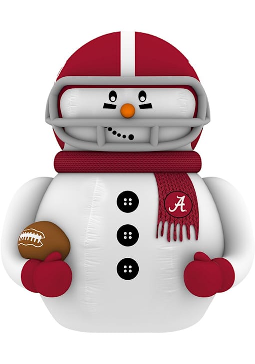 Alabama Crimson Tide White Outdoor Inflatable team logo - 4894112