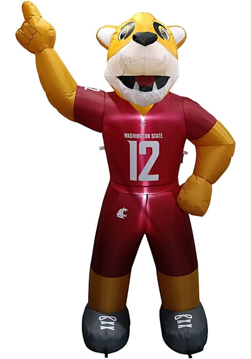 Washington State Cougars CARDINAL Outdoor Inflatable 7ft Mascot - 497782437