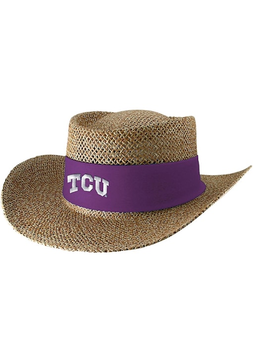 LogoFit TCU Horned Frogs PURPLE Tournament Bucket Hat - 5087624