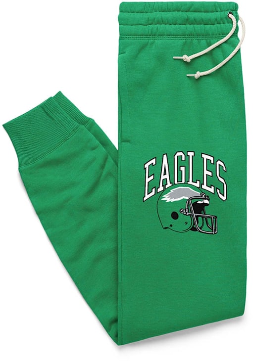 Homage Philadelphia Eagles Mens KELLYGREEN Helmet Bottoms Fashion ...