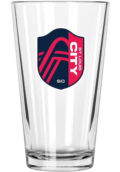 St Louis City SC 17oz Color Logo Mixing Pint Glass