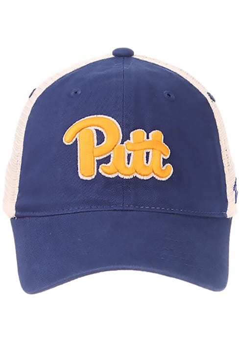 Pitt Panthers University Meshback Adjustable Hat - Blue