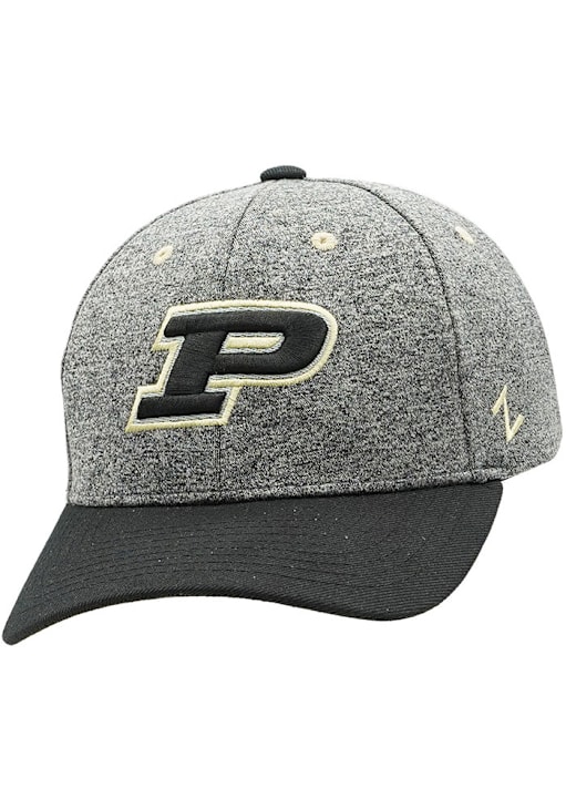Purdue Boilermakers Playroom GREY Zephyr Youth Adjustable Hat - 5354249