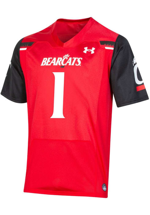 Cincinnati Bearcats Under Armour Youth #1 SL Universal Replica Red ...
