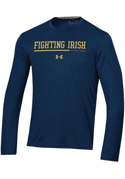 Under Armour Notre Dame Fighting Irish Sideline Training Long Sleeve T