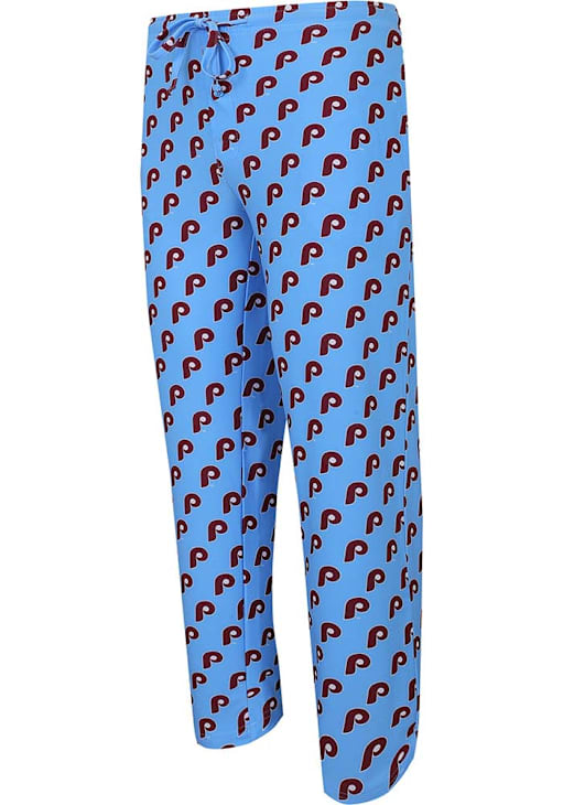 Philadelphia Phillies Light Blue Phillies Gauge Lounge Pants