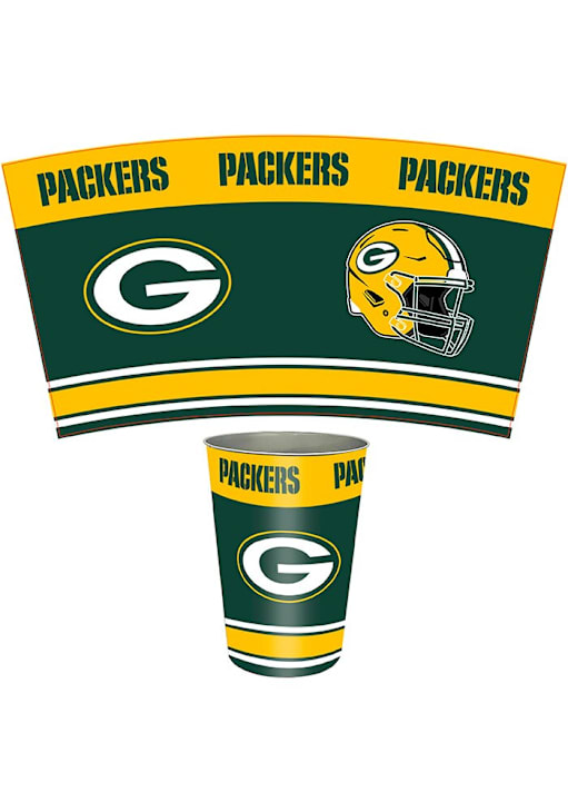 Green Bay Packers Home Decor | Green Bay Packers Waste Basket DARKGREEN ...