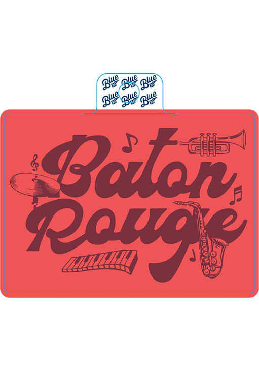 Baton Rouge Souvenir | Baton Rouge Stickers WHITE MULTI Jazz - 5700677
