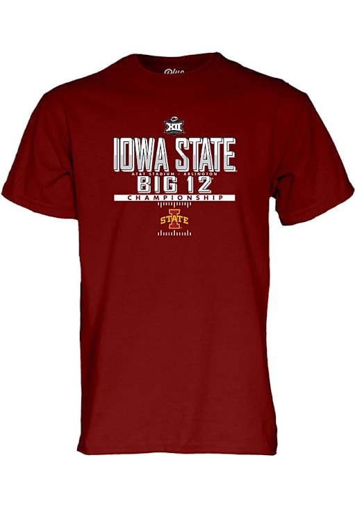 Blue 84 Iowa State Cyclones CARDINAL 2024 Big 12 Football Championship ...