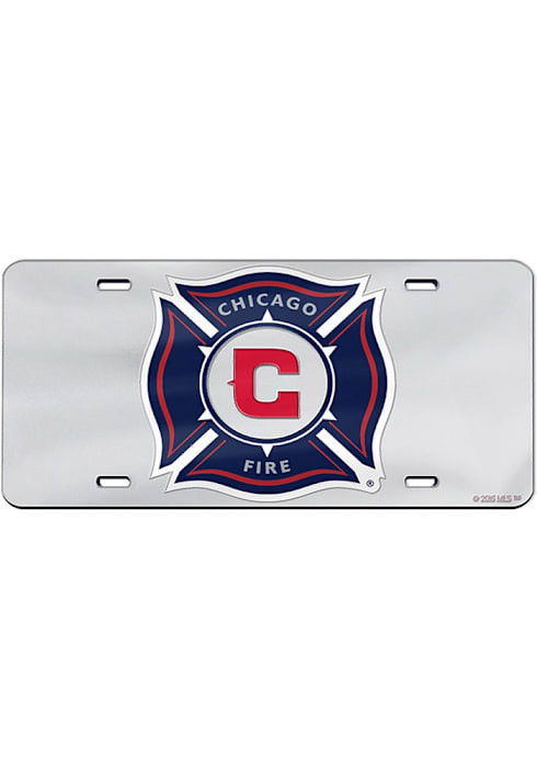 Chicago Fire License Plate- Chicago Fire Team Logo License Tag