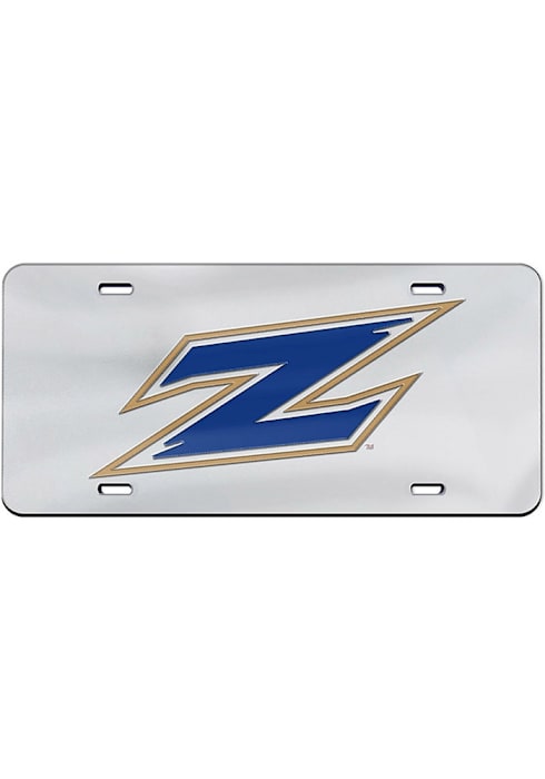 Akron Zips License Plate- Akron Zips Team Logo Inlaid License Tag