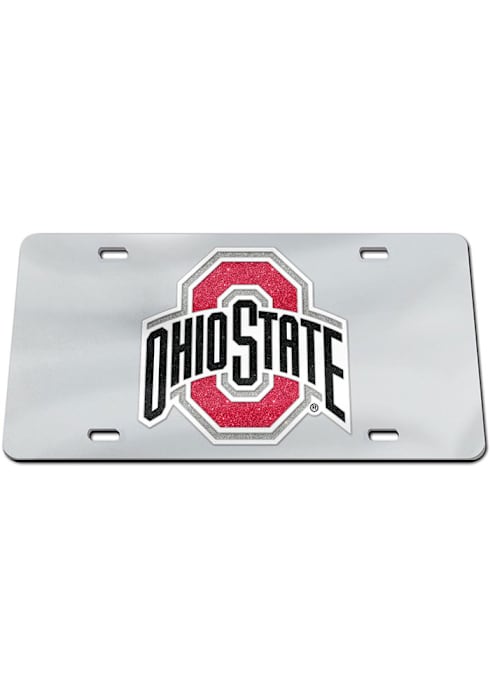 Ohio State Buckeyes License Plate- The Ohio State University Glitter ...