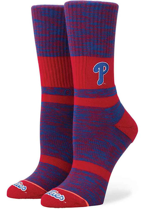 Stance Philadelphia Phillies Fuzzy Classic Womens Crew Socks