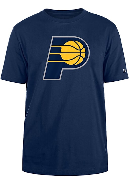 New Era Indiana Pacers NAVY KEY Short Sleeve T Shirt - 590000877