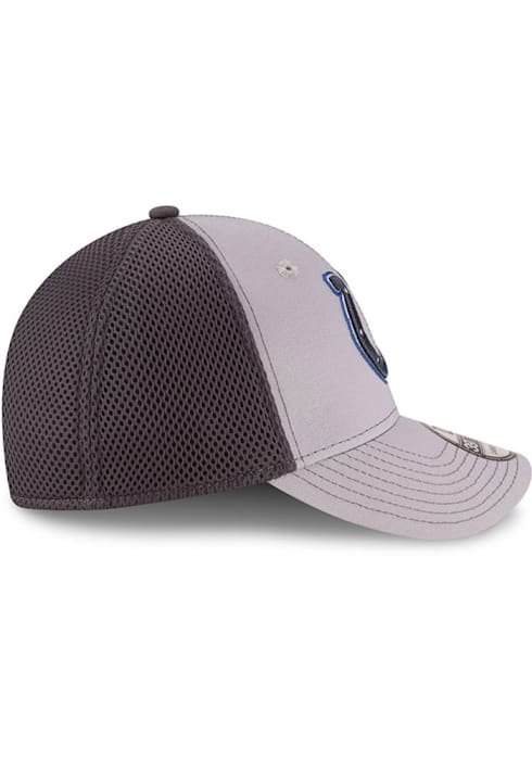 Indianapolis Colts Grayed Out Neo 39THIRTY Grey New Era Flex Hat