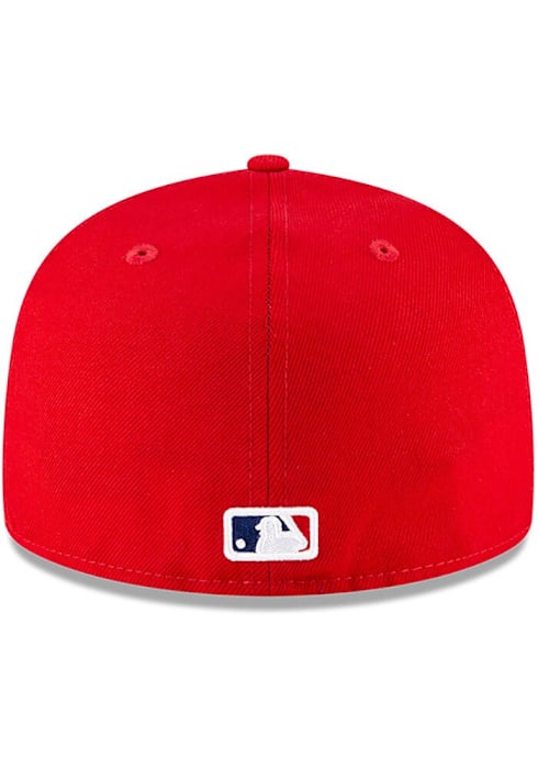 Cincinnati Reds QT Pink Undervisor 59FIFTY Red New Era Fitted Hat