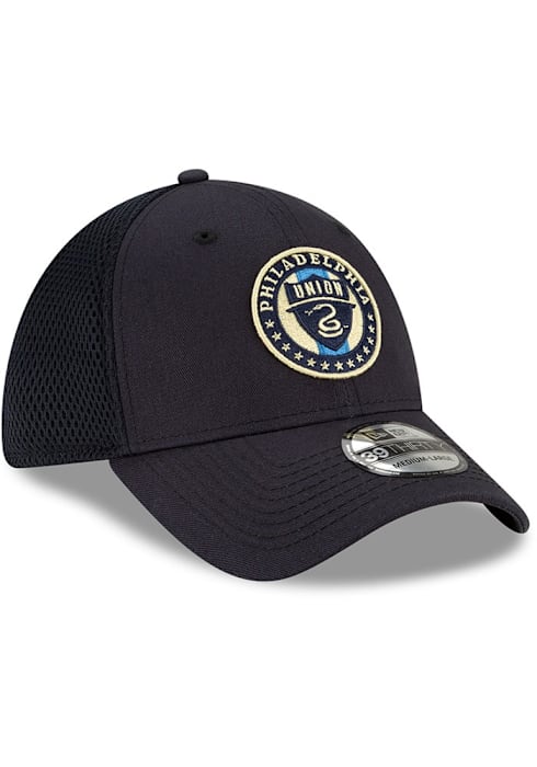 Philadelphia Union Team Neo 39THIRTY Navy Blue New Era Flex Hat