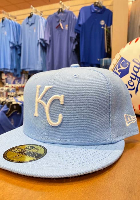 Kansas City Royals KC Royals Sky Blue GCP Grey UV 59FIFTY Blue New Era ...