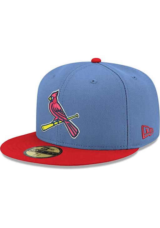 St Louis Cardinals Mens STL Cardinals 2Tone Blue and Red GCP 59FIFTY ...