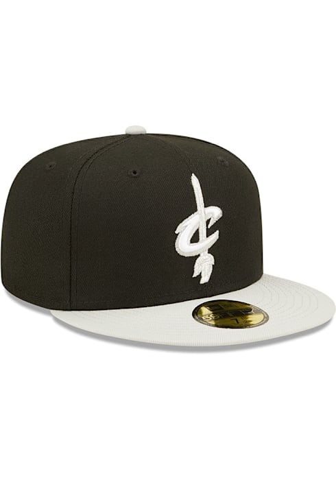 Cleveland Cavaliers 2T Color Pack 59FIFTY Black New Era Fitted Hat