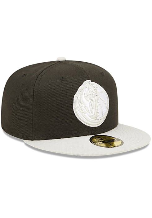 Dallas Mavericks 2T Color Pack 59FIFTY Black New Era Fitted Hat