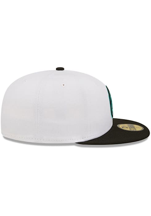 Dallas Mavericks 2T Color Pack 59FIFTY White New Era Fitted Hat