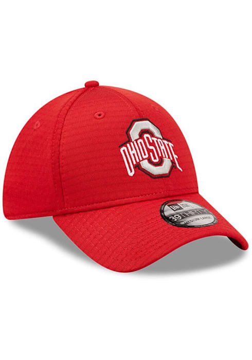 Ohio State Buckeyes Essential 39THIRTY Red New Era Flex Hat