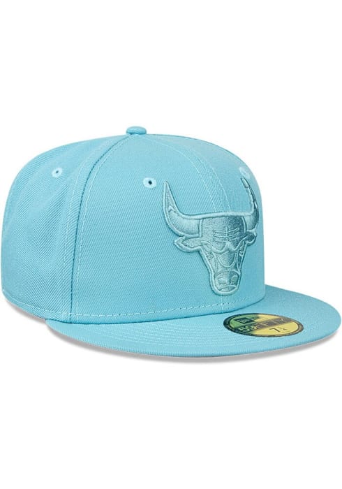 Chicago Bulls Color Pack 59FIFTY Blue New Era Fitted Hat