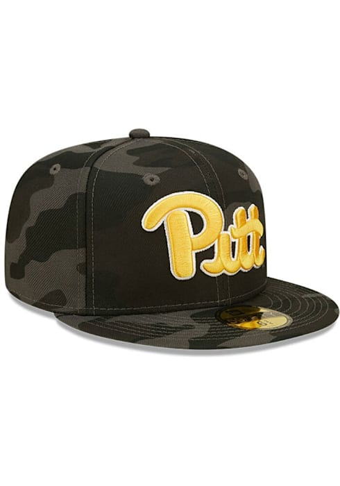 Pitt Panthers Camo 59FIFTY Black New Era Fitted Hat