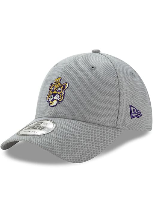 New Era LSU Tigers GREY Retro Diamond Era Stretch Snap 9FORTY ...