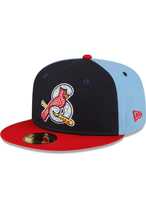 Springfield Cardinals Mens 2024 Copa 59FIFTY NAVY New Era Fitted Hat ...