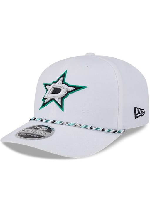 New Era Dallas Stars White Multi Rope 9SEVENTY Adjustable Hat - 59032388