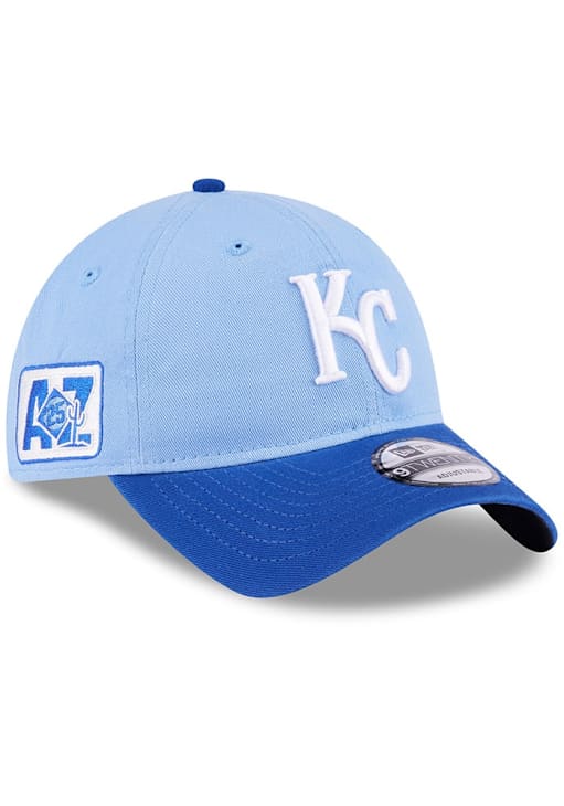 Kansas City Royals 2025 Spring Training JR 9TWENTY LIGHT BLUE New Era ...