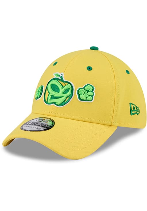 Fort Wayne TinCaps Mens 2025 Copa 39THIRTY YELLOW New Era Flex Hat ...
