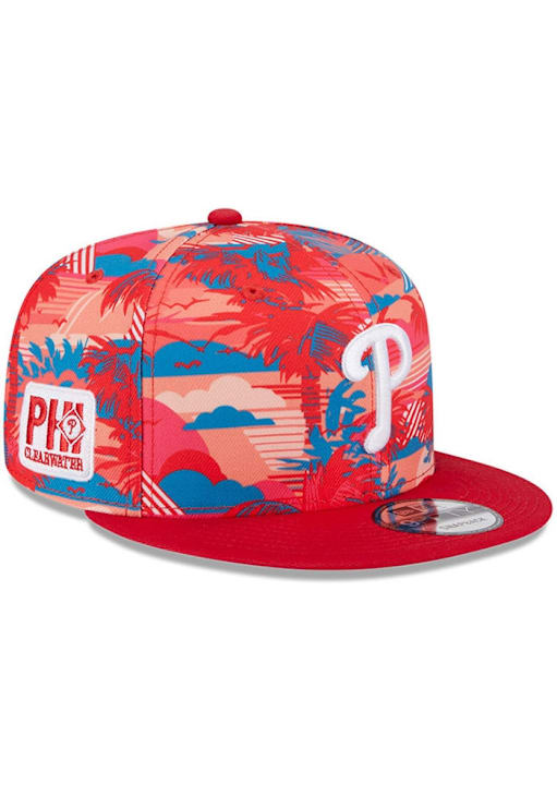 Philadelphia Phillies New Era PINK 2025 Spring Training Fanwear Print ...