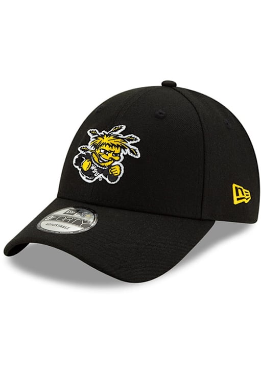 New Era Wichita State Shockers BLACK 9FORTY Adjustable Hat - 59038243