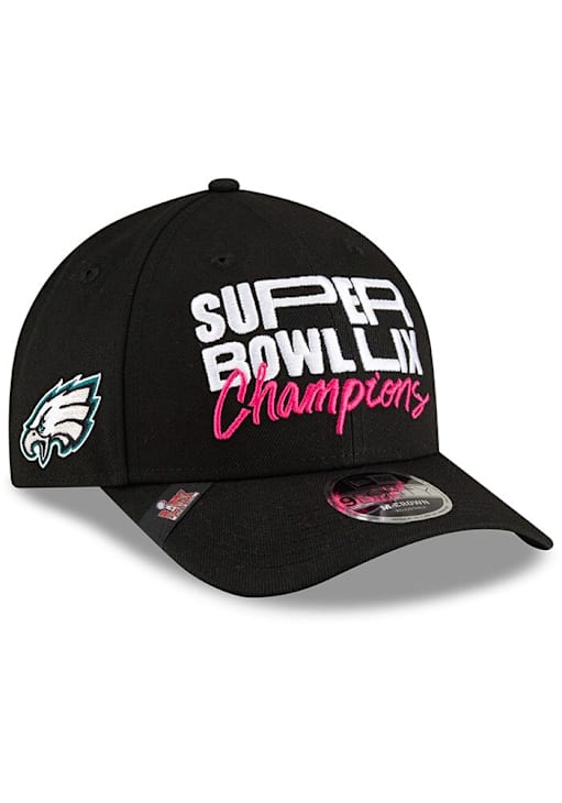 New Era Philadelphia Eagles BLACK Super Bowl LIX Champs Parade 9FORTY M ...