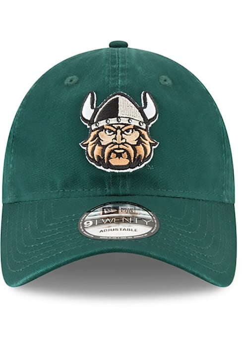 New Era Cleveland State Vikings Core Classic 9TWENTY Adjustable Hat - Green