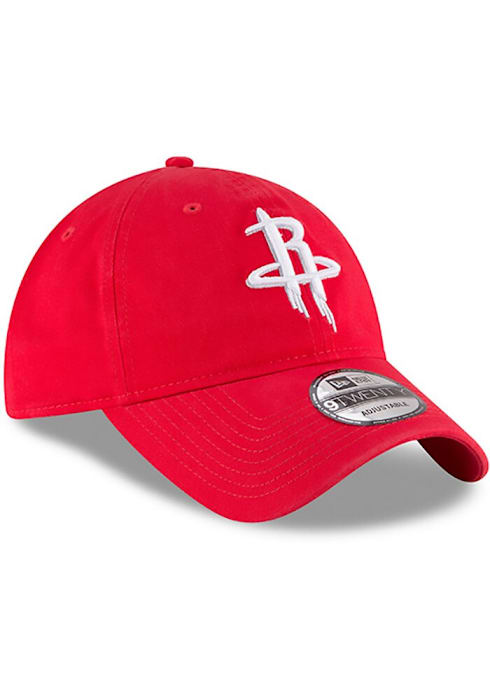New Era Houston Rockets Core Classic 9TWENTY Adjustable Hat - Red