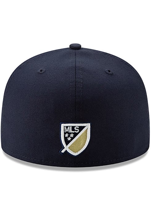 Philadelphia Union Basic 59FIFTY Navy Blue New Era Fitted Hat