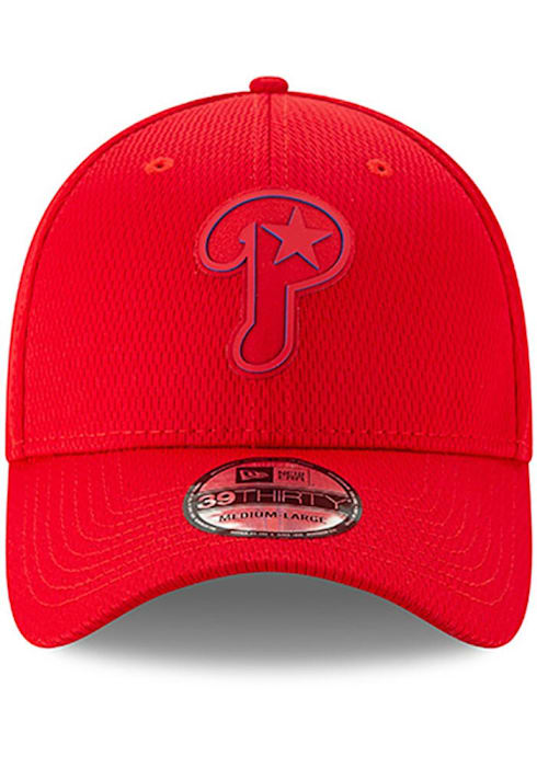 Philadelphia Phillies 2019 Clubhouse 39THIRTY Red New Era Flex Hat