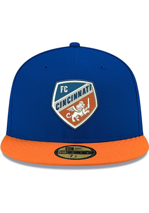 FC Cincinnati 2T 59FIFTY Blue New Era Fitted Hat