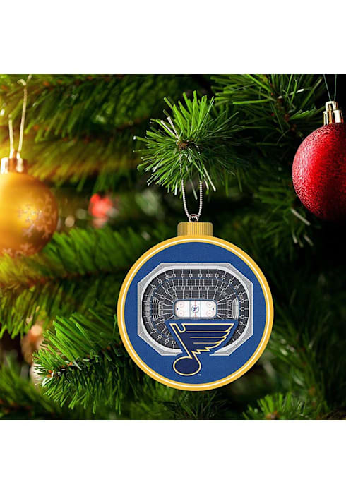 St Louis Blues Stadium View Ornament