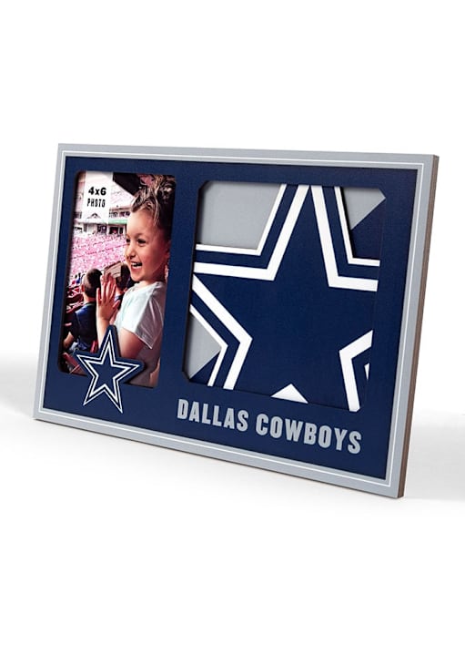Dallas Cowboys NAVY 3D Logo Picture Frame - 6863638
