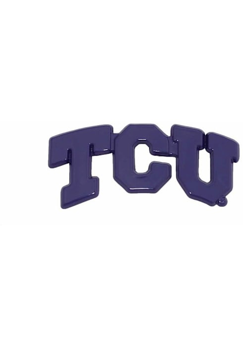 TCU Horned Frogs Metal Car Emblem