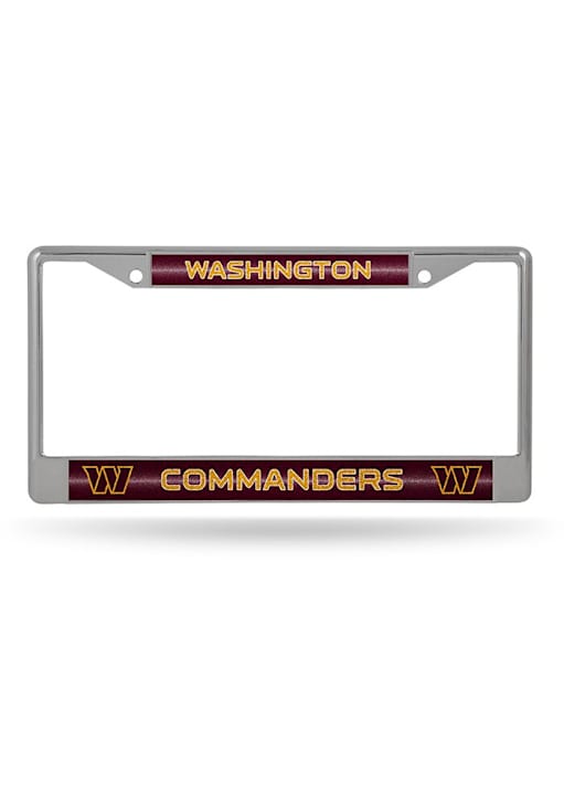 Washington Commanders License Plate Frame - Washington Commanders ...