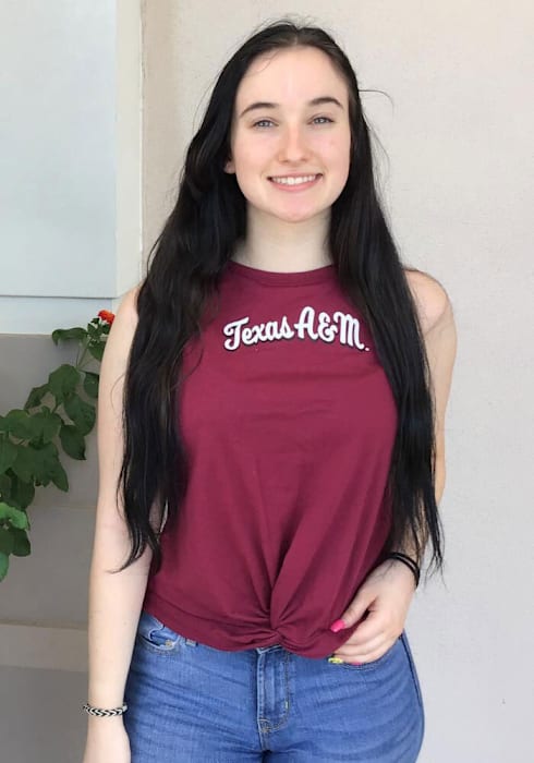 Texas A&M Aggies Womens Maroon Twist Tank Top