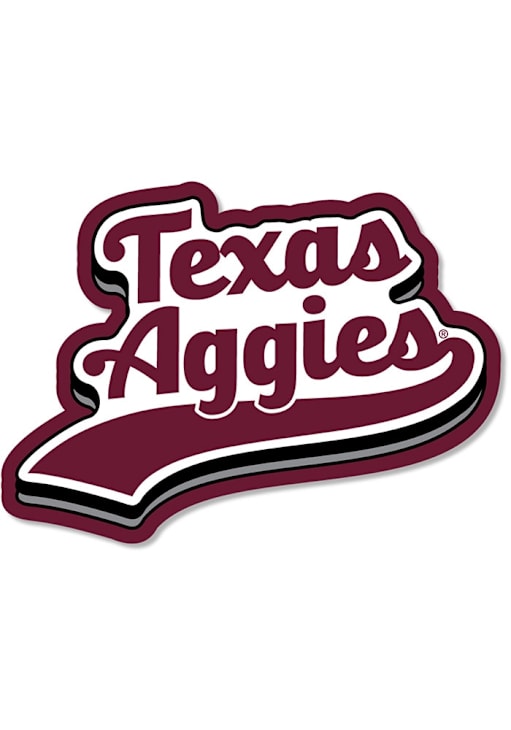 Texas A&M Aggies Souvenir | Texas A&M Aggies Stickers MAROON 3.5 ...