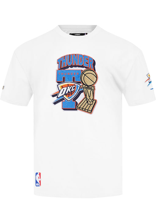 Pro Standard Oklahoma City Thunder White 2025 Finals Champions Short ...